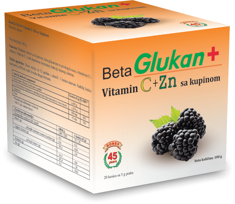 BOBEX Beta Glukan+ | Najbolji 100% domaći beta-glukan za jačanje imuniteta